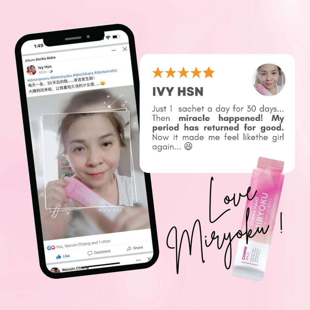 Miryoku Testimonial - DORIKA MAHO